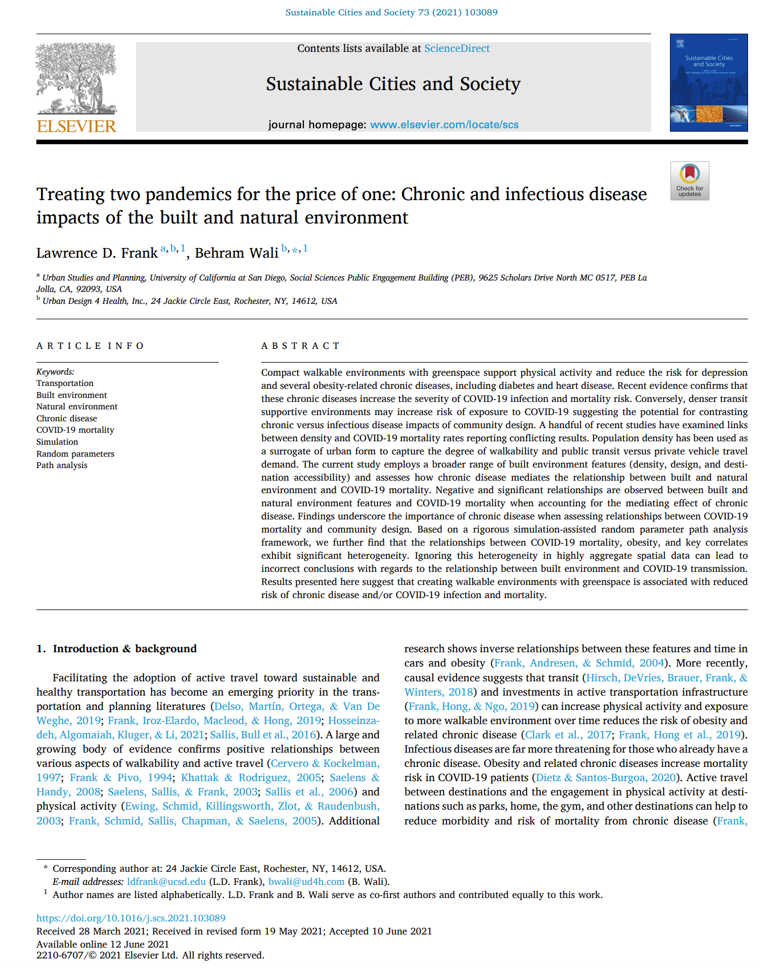 Behram Wali – Smarter, Safer & Healthier Urban Transport Systems