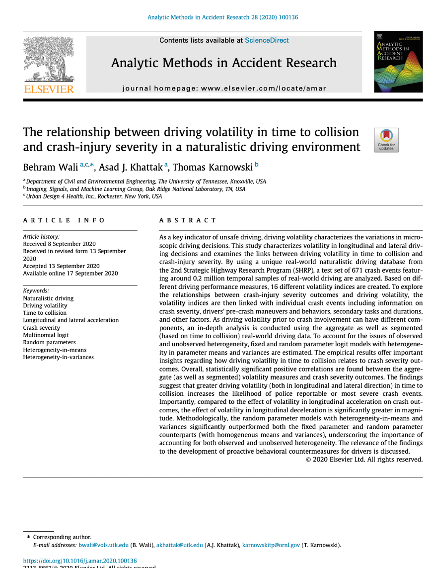 Behram Wali – Smarter, Safer & Healthier Urban Transport Systems